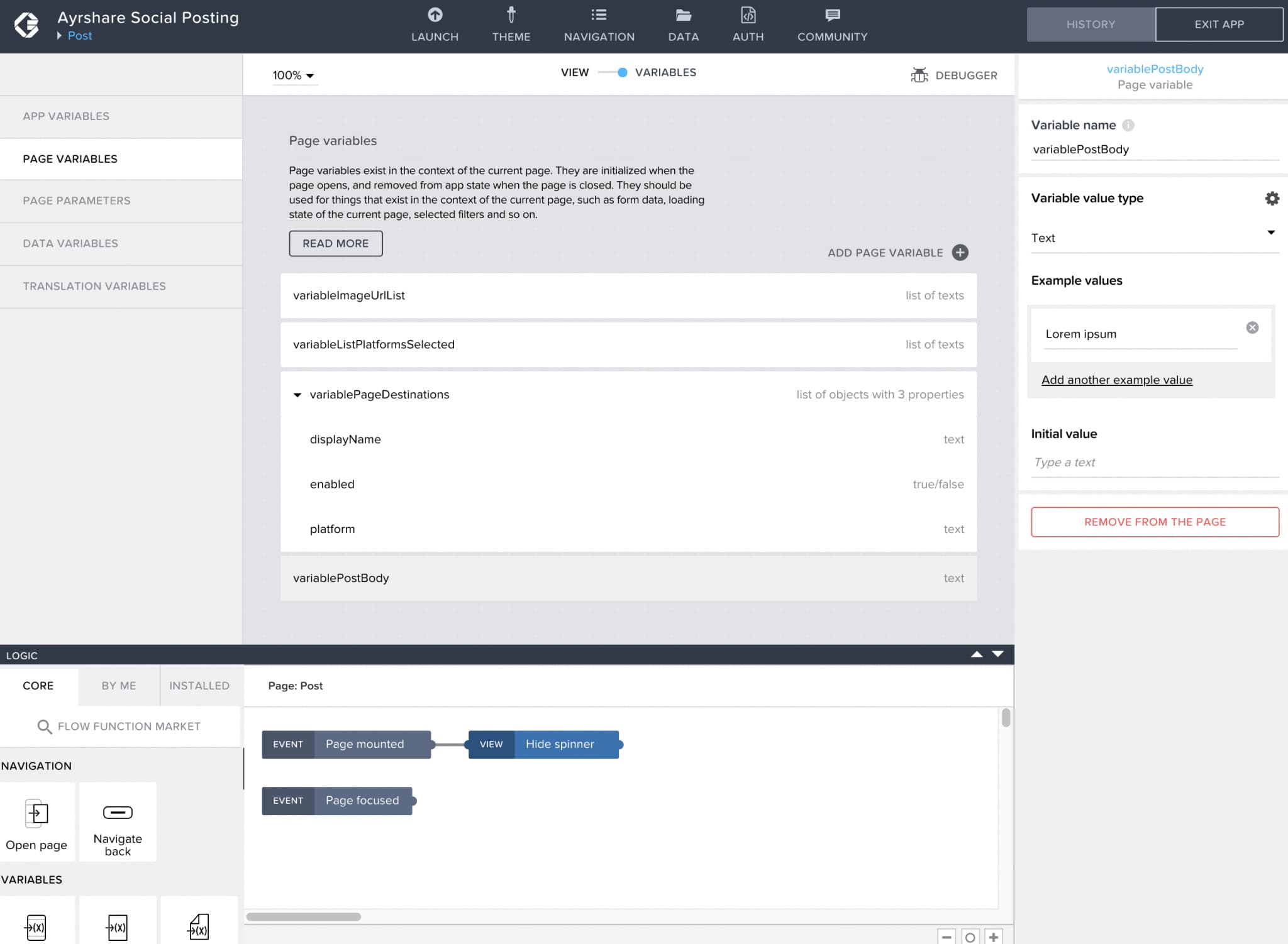 Build A Social Media Posting Mobile App With No Code