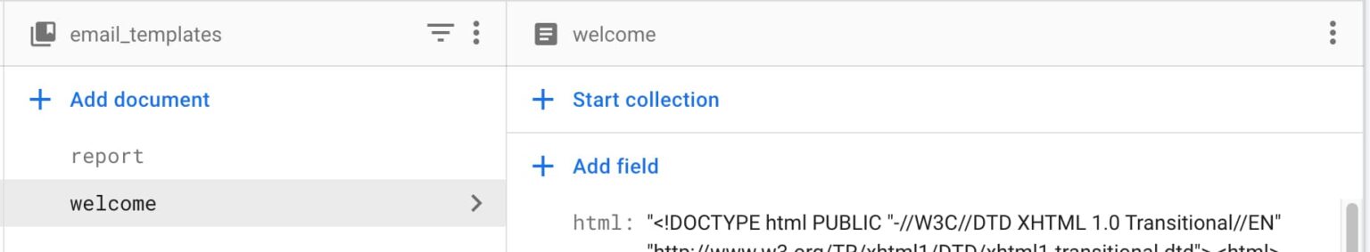 Emailing with Firebase: The Trigger Email Extension